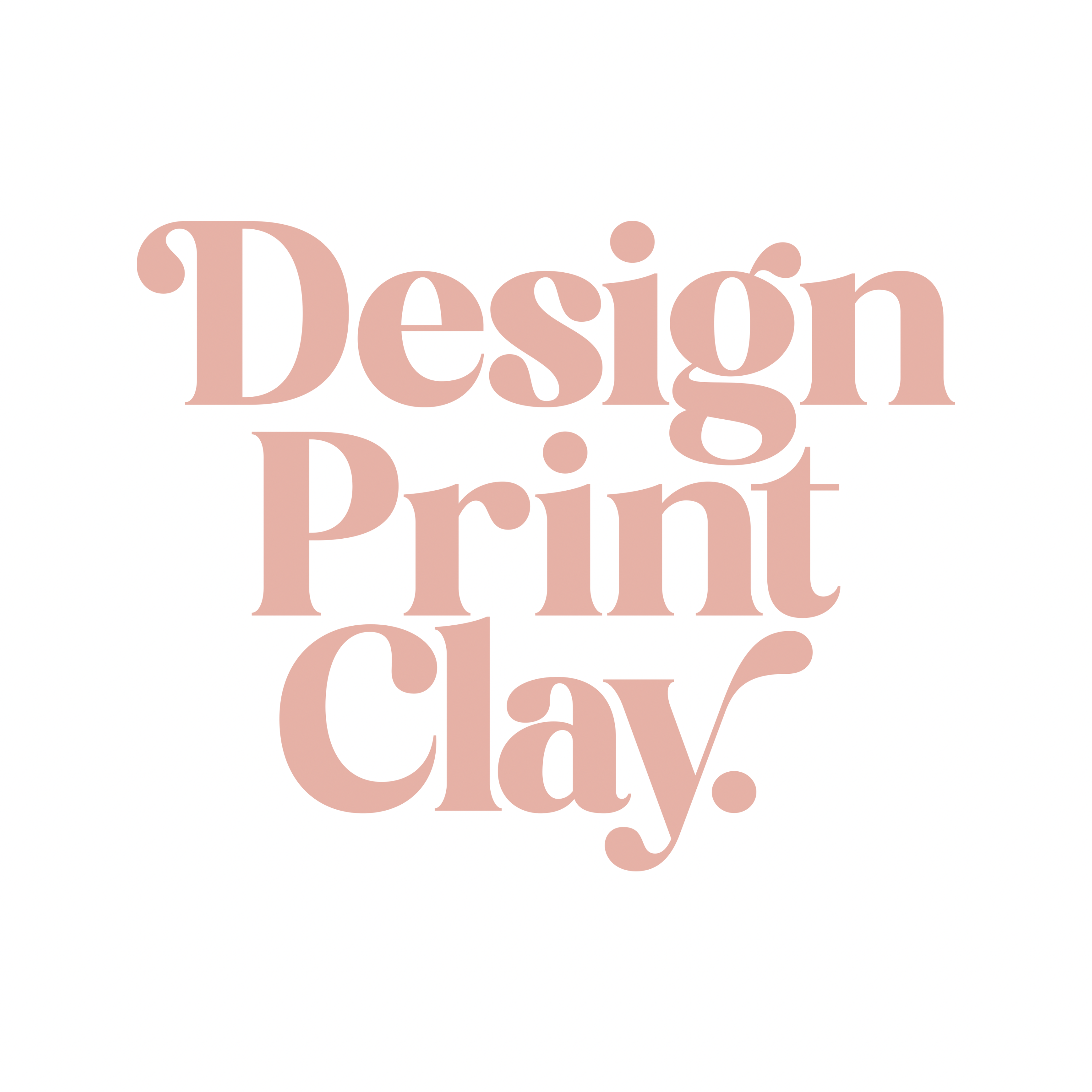 Design Print Clay
